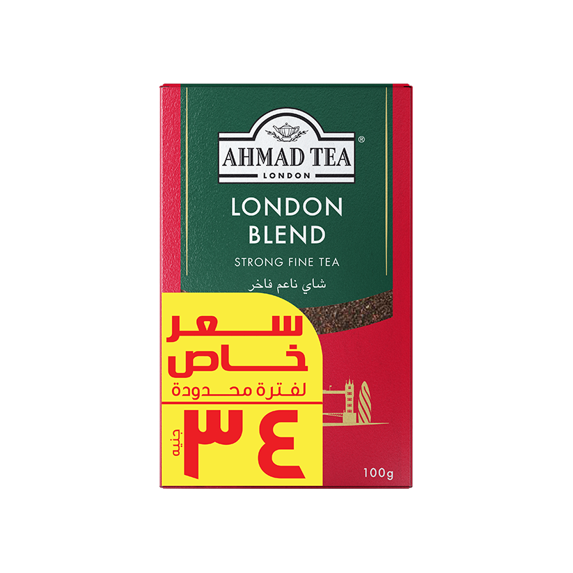 London Blend Fine Tea100g – AHMAD TEA